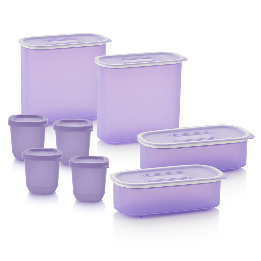 Set of Purple Storage Containers (8) – UNIRO Egypt