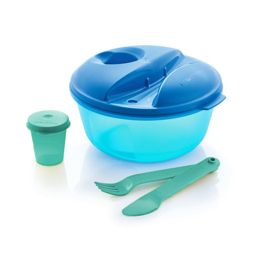 Salad On The Go 1.5L + Mini Container 60 ml + Fork n Knife – UNIRO Egypt